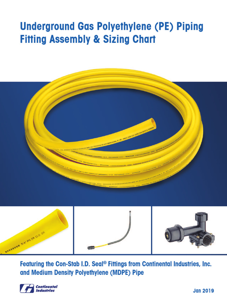 PE - Gas Sizing - Guide | PDF | Pipe (Fluid Conveyance) | Pressure