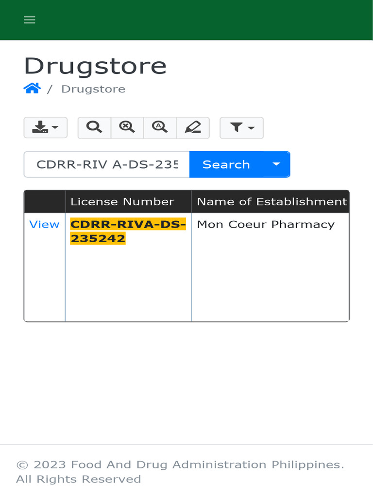 FDA Verification Portal | PDF