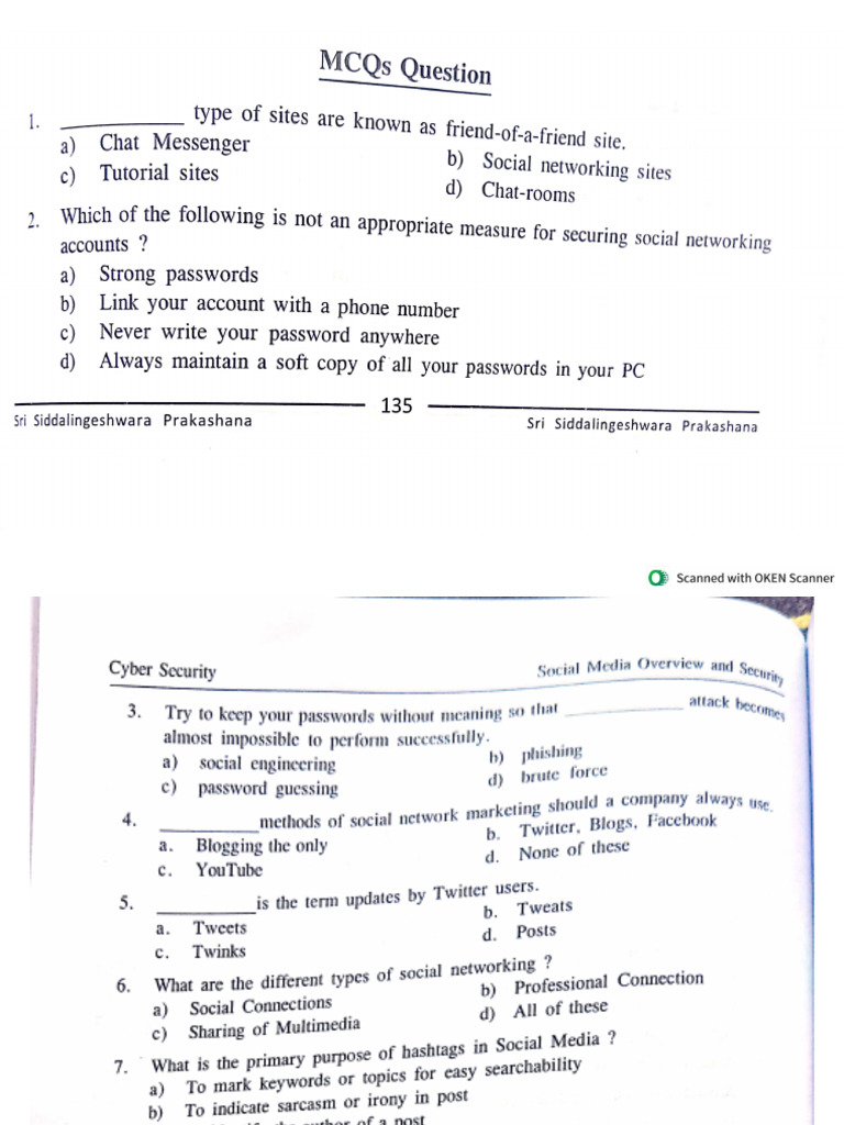 Unit-3 CS MCQ | PDF