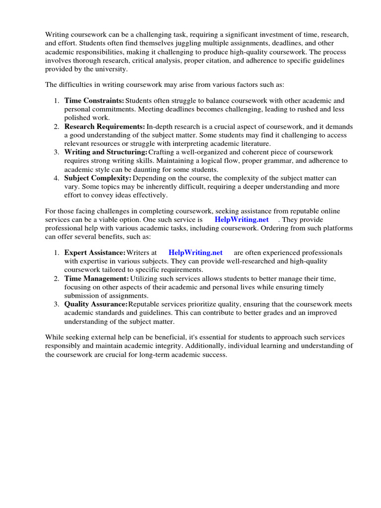 Portsmouth Uni Coursework Room | PDF