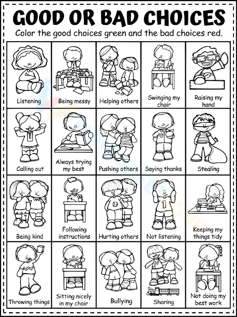 Good or Bad Choices | PDF