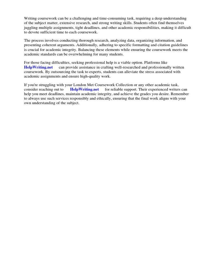 London Met Coursework Collection | PDF | Social Sciences | Science