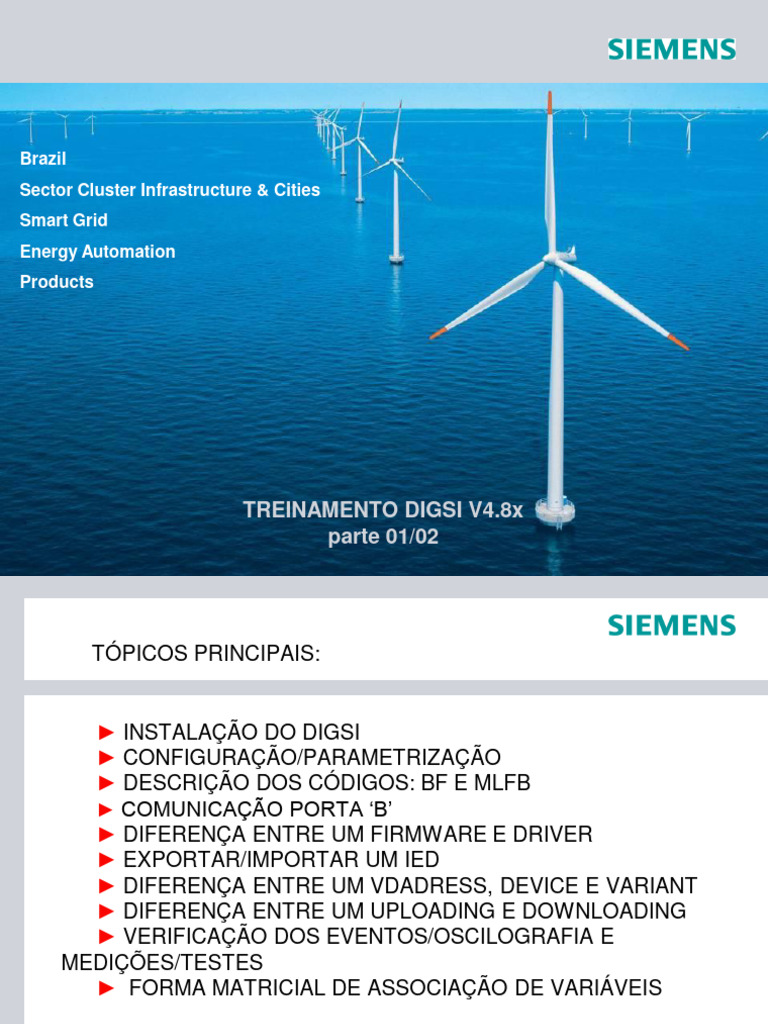 Treinamento Siprotec - DIGSI V4.8x | PDF