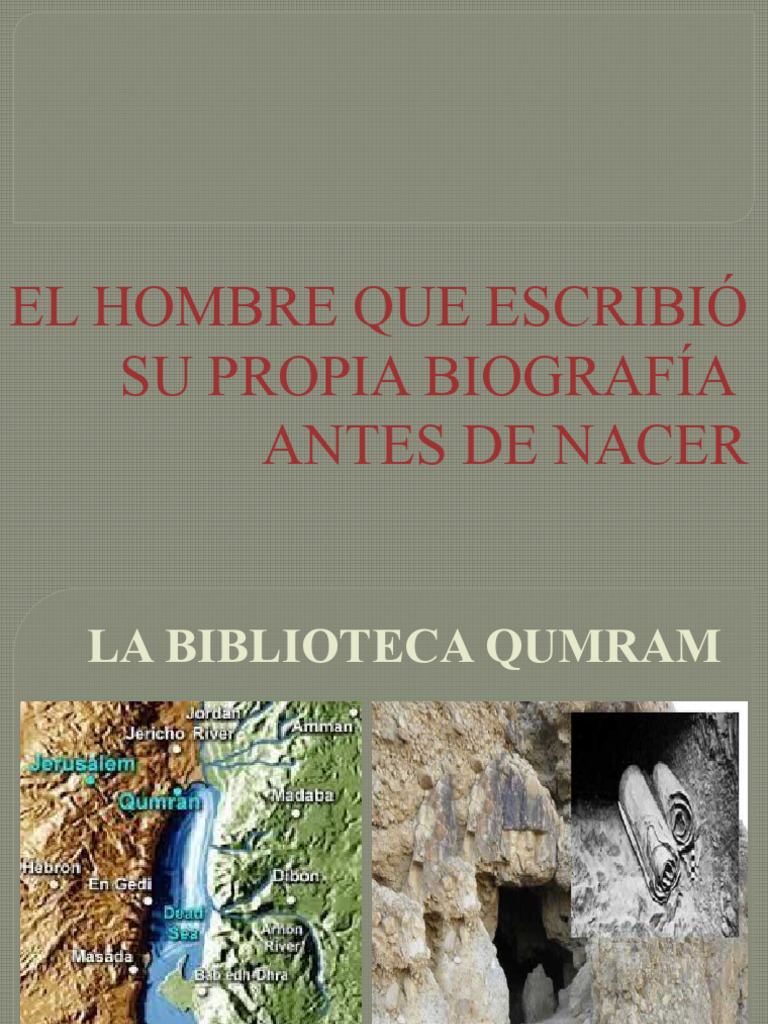 El Hombre Que Escribió Su Propia Biografía | PDF