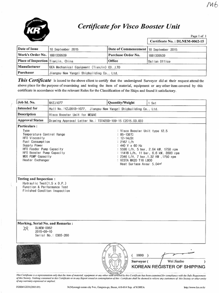 M6 Visco Booster Unit | PDF