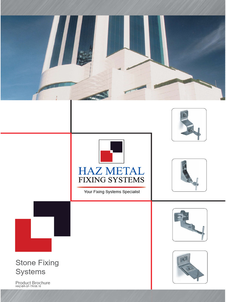 Stone Fixing Systems Overview | PDF | Building | Real Estate