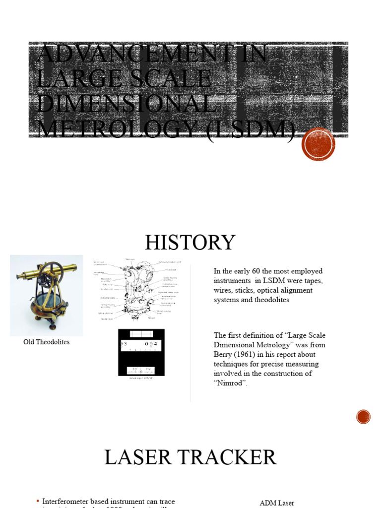 Advancement in Large Scale Dimensional Metrology | PDF | Measuring ...