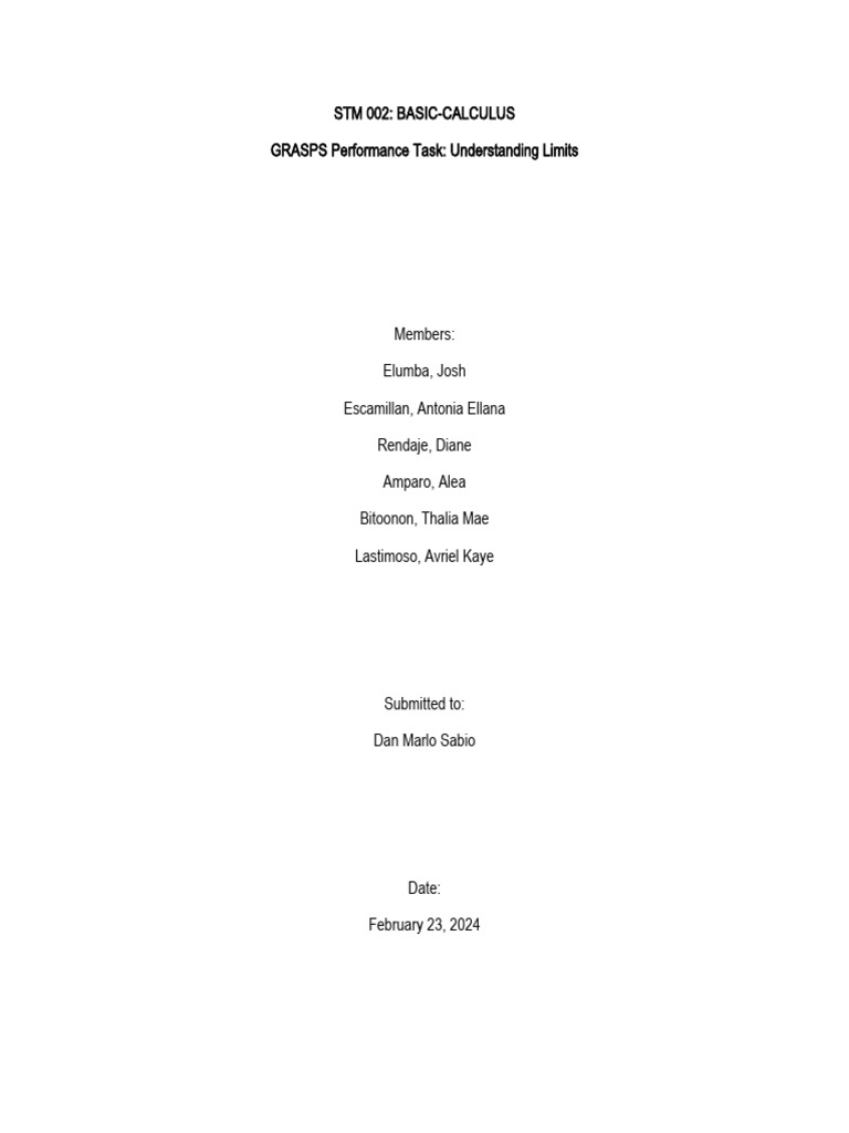 Stm 002 Pdf Limit Mathematics Function Mathematics