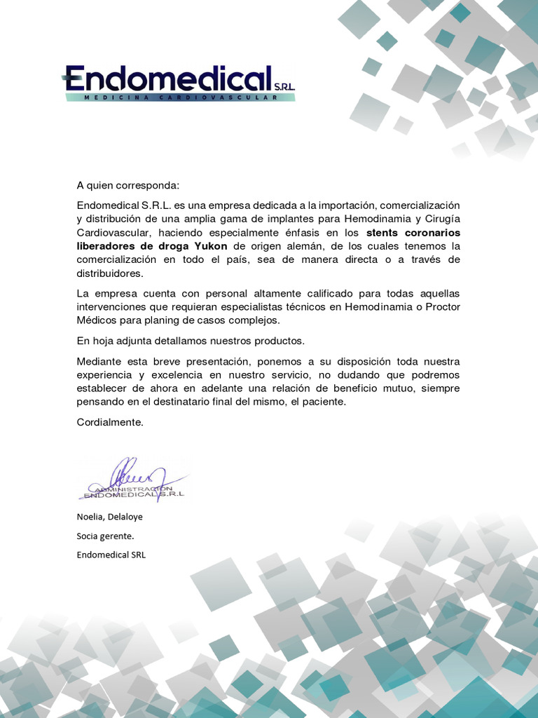 Endo Medical | PDF | Stent | Especialidades Medicas