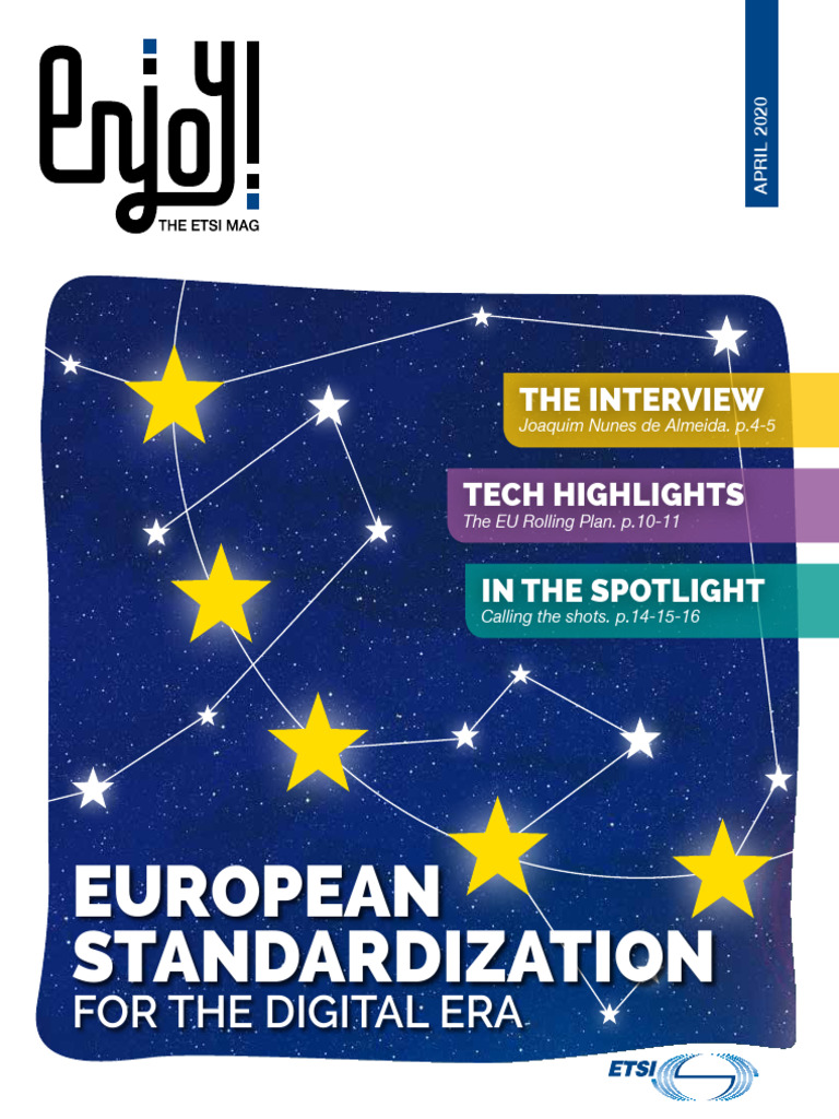 Enjoy ETSI MAG April 2020 | PDF