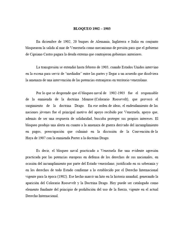 Bloqueo 1902 | PDF