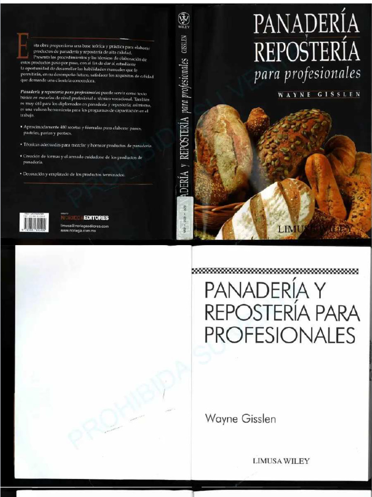PDF Panaderia y Resposteria | PDF | Tortita | Panes