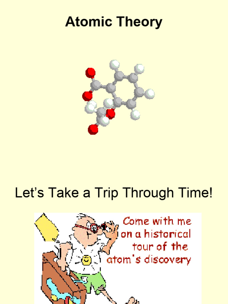 Atomic Theory | PDF | Atoms | Electron