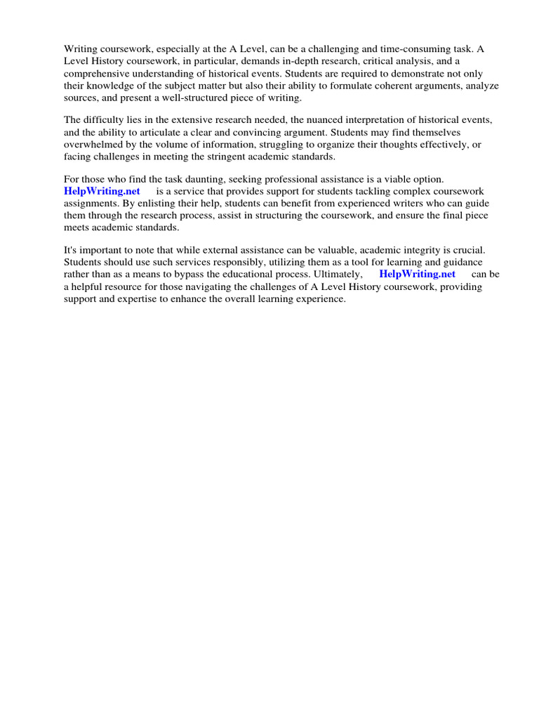 History A Level Coursework Wjec | PDF | Facebook | Historian