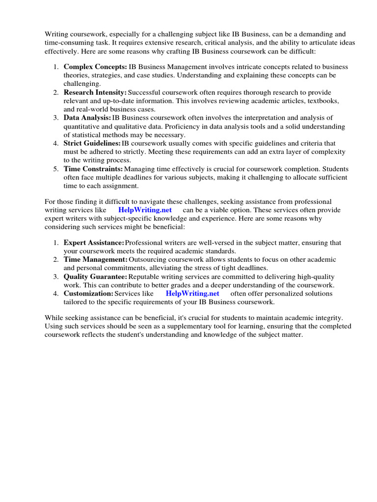 Ib Business Coursework Sample | PDF | Advertising | Magazines