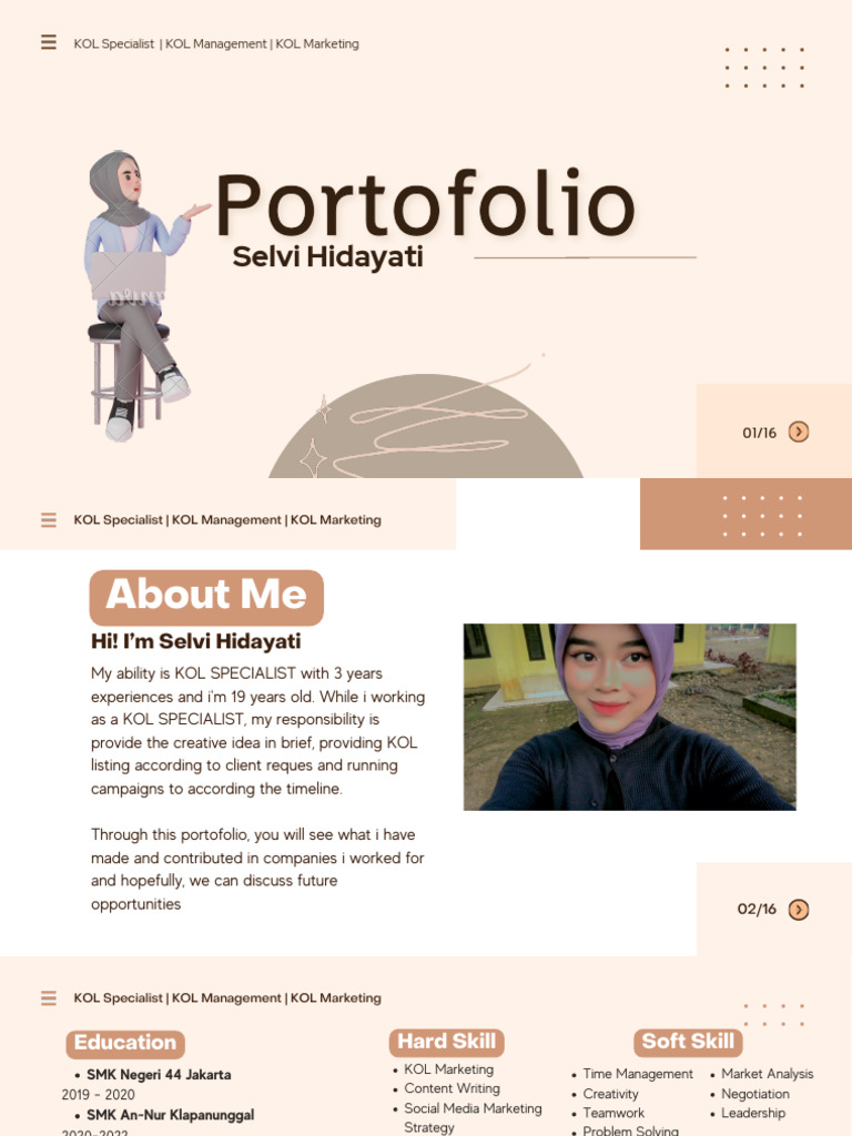 Portofolio Selvi Hidayati | PDF | Human Communication | Mass Media