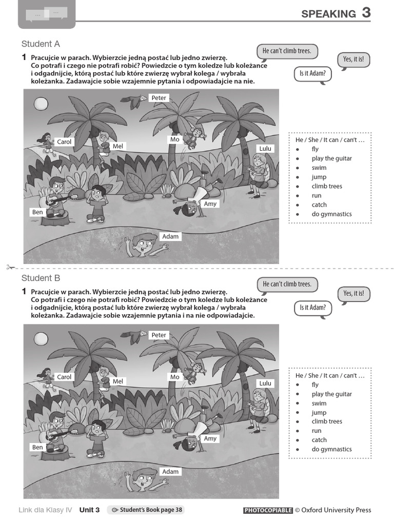 Link L4 U3 Speaking Ws | PDF