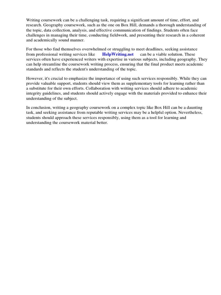 Geography Coursework Help Guide | PDF | Glacier | River