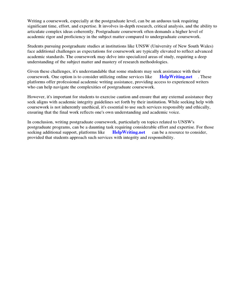 Unsw Postgraduate Coursework | PDF | Postgraduate Education | Social Media