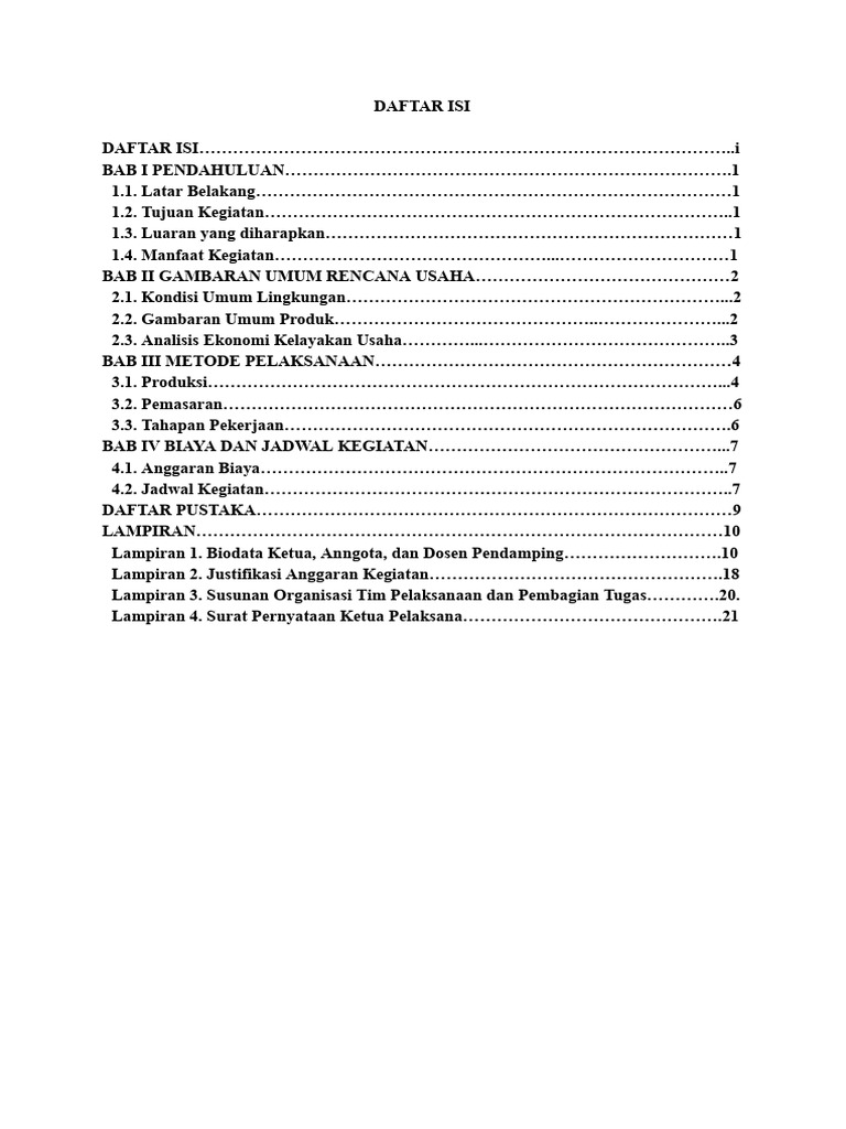 Proposal Es Kul-Kul - Kelompok 4 - 91 | PDF
