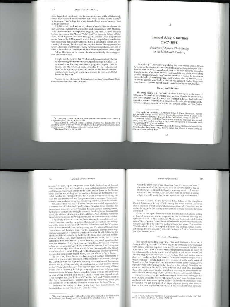 Samuel Crowther, by Walls | PDF