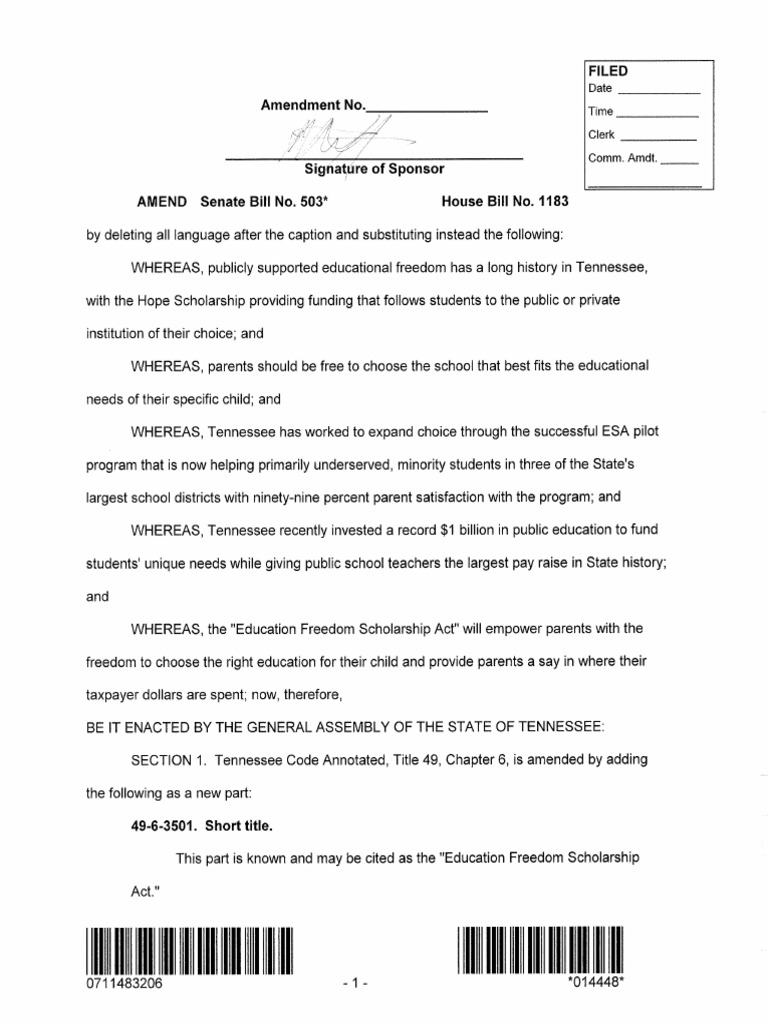 House Omnibus Amendment HB1183 - Amendment (014448) | PDF