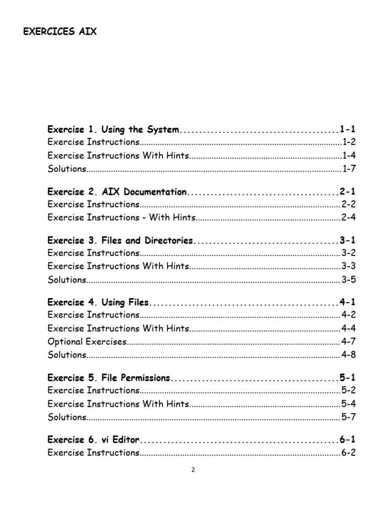 Exercices Aix | PDF | Command Line Interface | Computer Keyboard