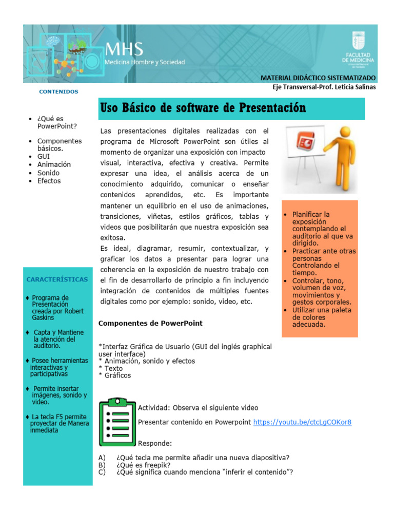 Salinas L. (2022) Informatica - Uso Basico de PowerPoint | PDF | Microsoft PowerPoint ...