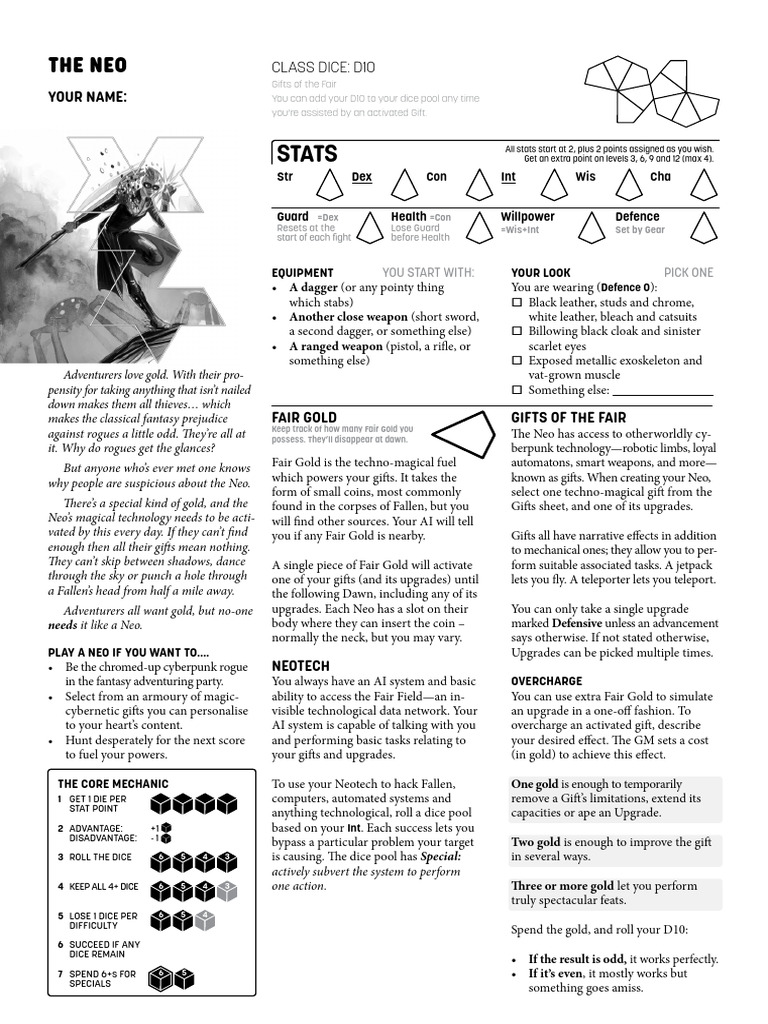 Character Sheet - Campaign Interactive-8-10 | PDF