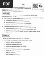 CAE Test 3 With Key | PDF
