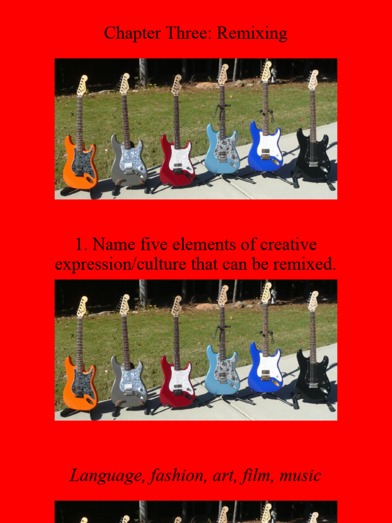 Chapter 3 - Remixing | PDF | Remix Chapter 3 - Remixing | PDF | Remix