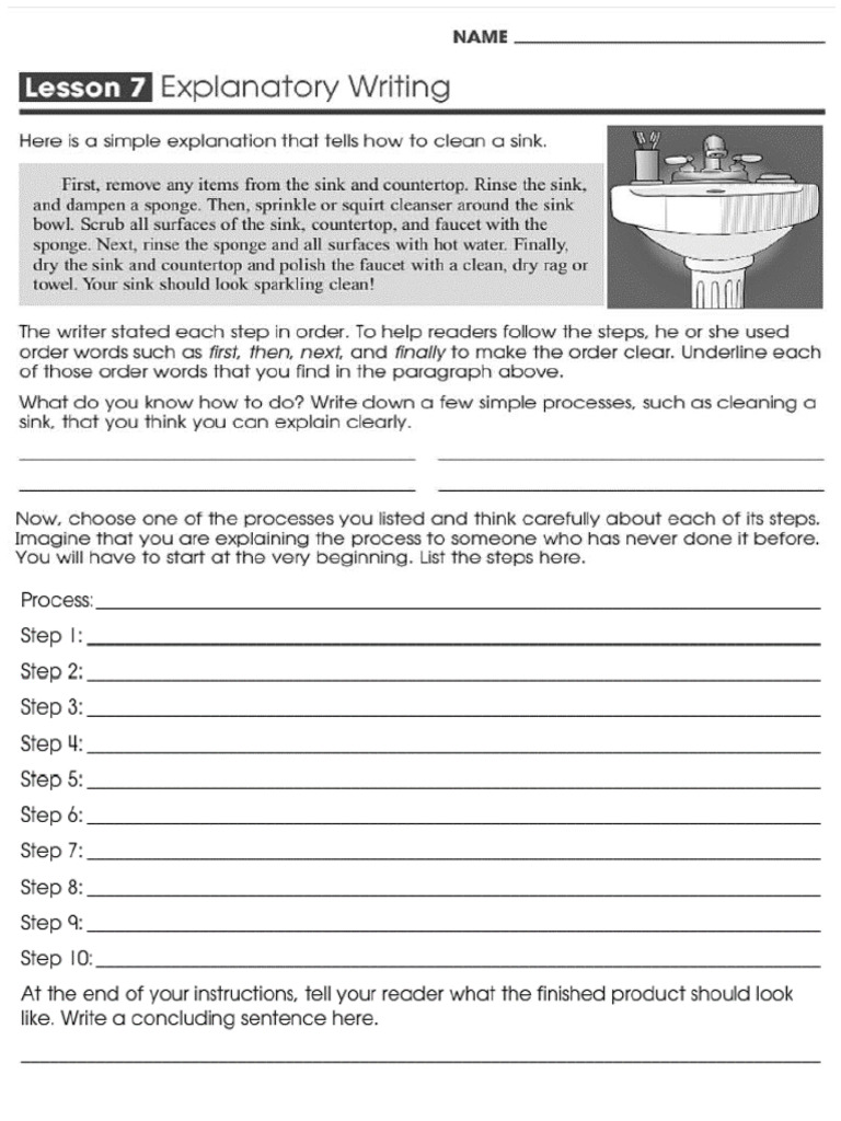 Sequence Worksheet | PDF