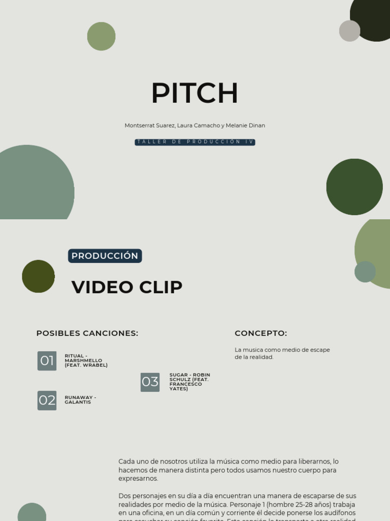 Pitch | PDF