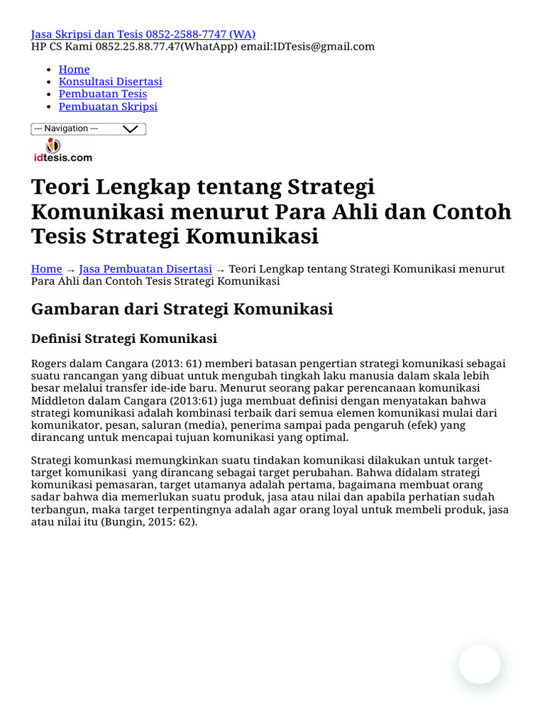Teori Lengkap Tentang Strategi Komunikasi Menurut para Ahli Dan Contoh ...