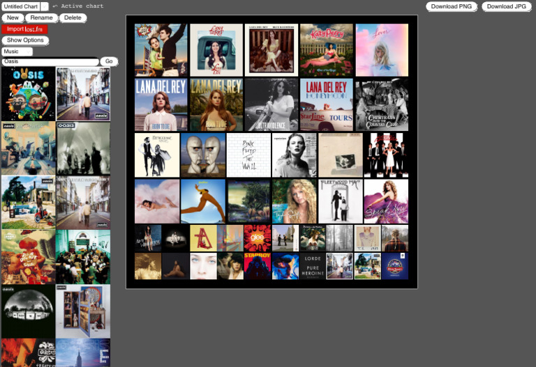 Oasis Music Chart Analysis | PDF