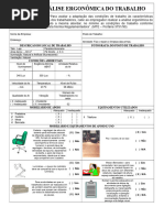 Checklist de Ergonomia NR-17 | PDF | Fatores humanos e Ergonomia