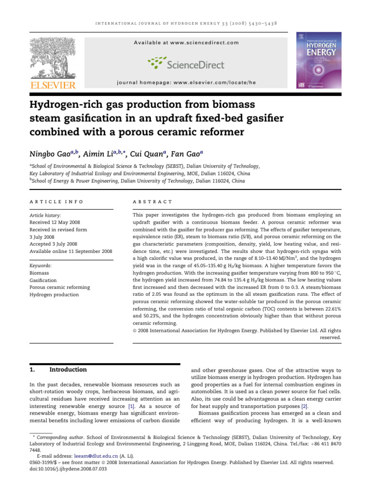 Get File | PDF | Gasification | Physical Sciences