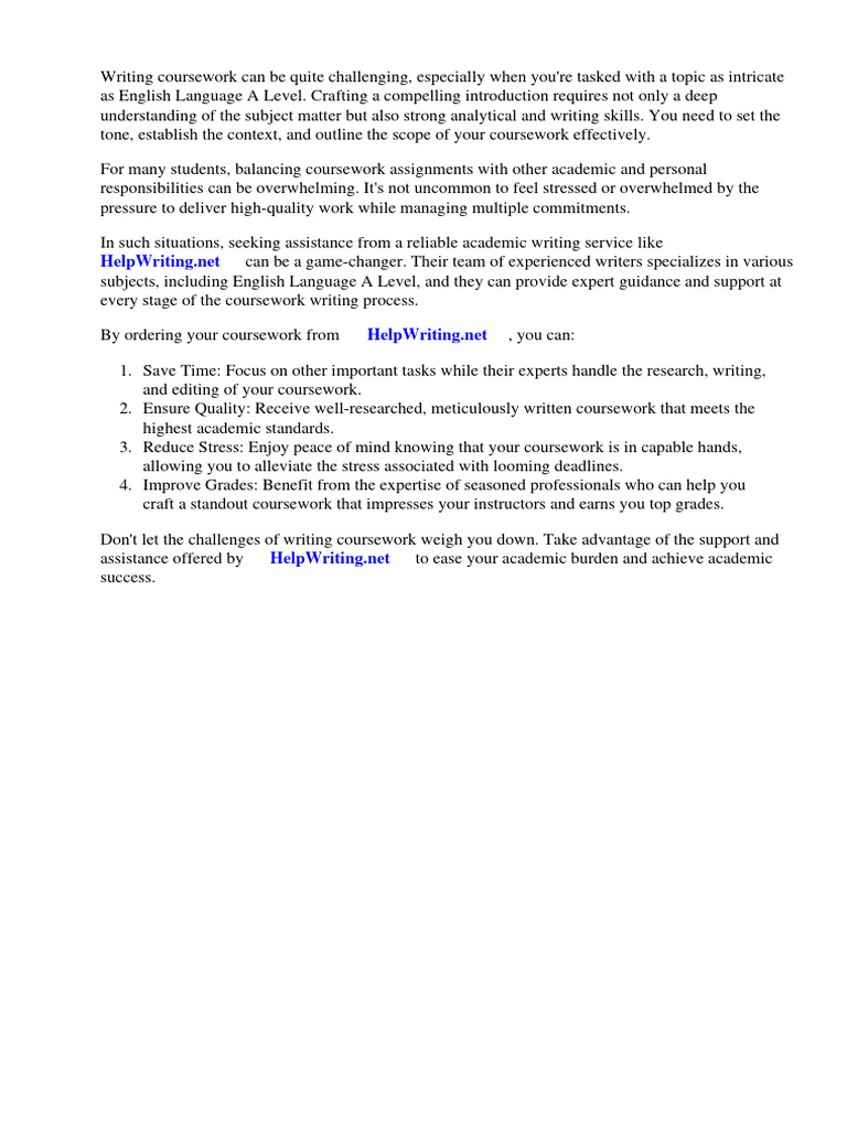 English Language A Level Coursework Introduction | PDF | Expert | Essays English Language A Level Coursework Introduction | PDF | Expert | Essays