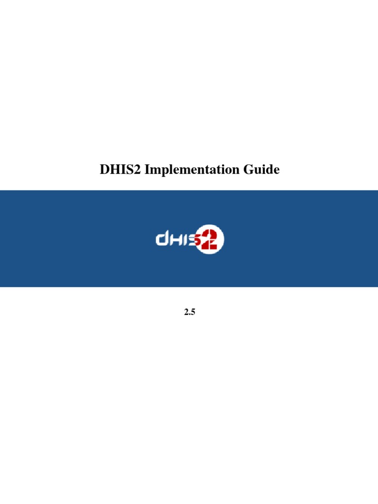 Dhis2 Implementation Guide En | Metadata | Data Quality