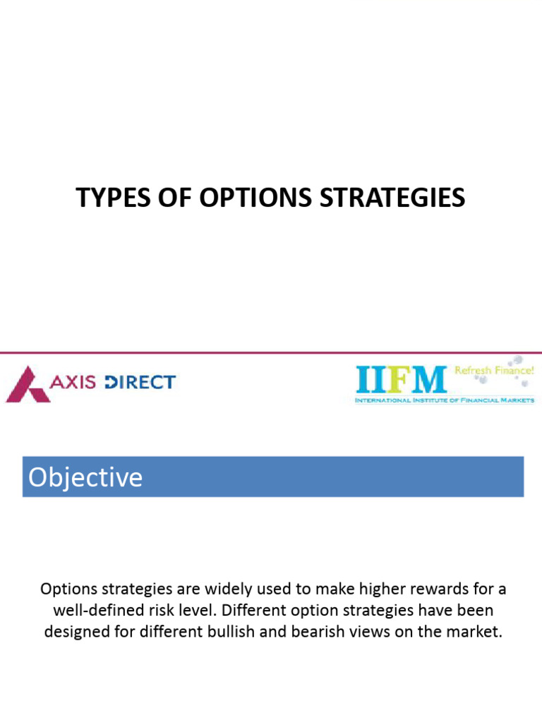 Option Strategies | PDF | Option (Finance) | Financial Economics