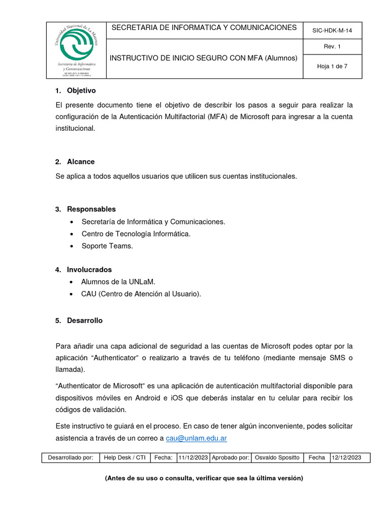 Instructivo Authenticator | PDF | Software de la aplicacion | Autenticación