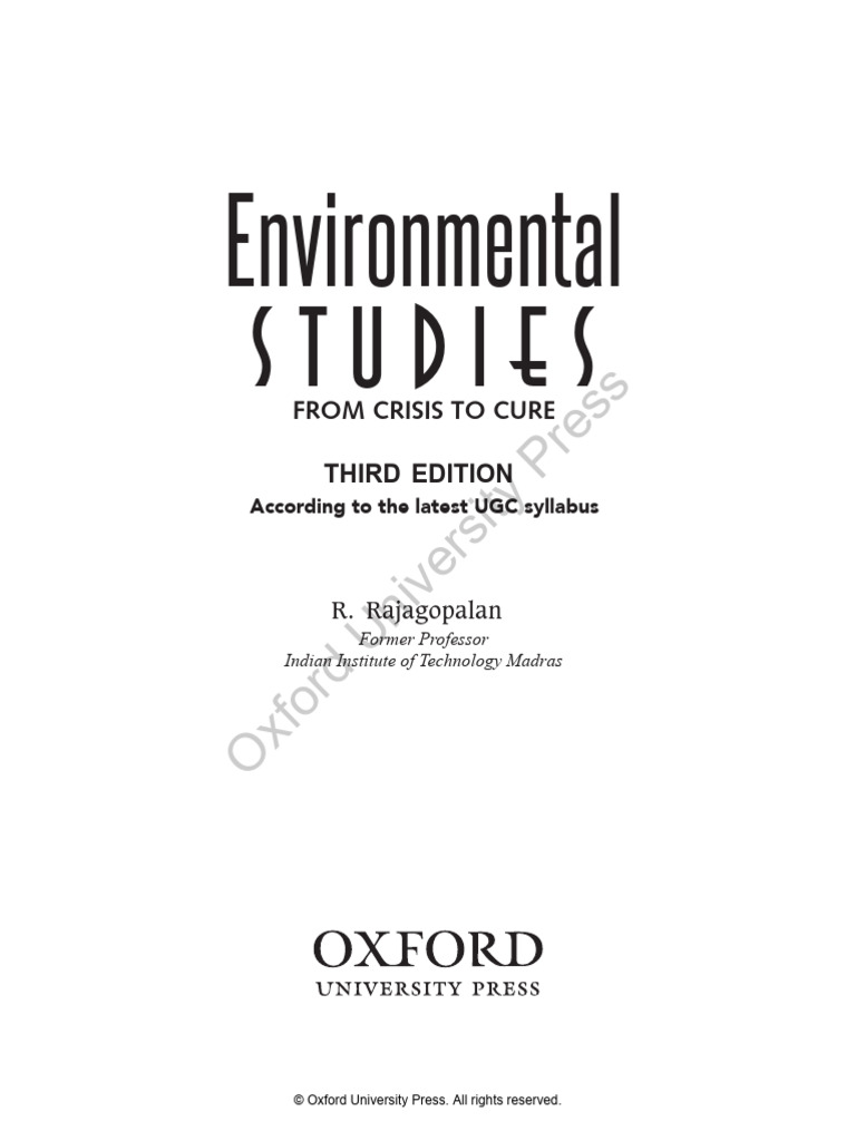 Environmental Studies | PDF | Desert | Earth Sciences