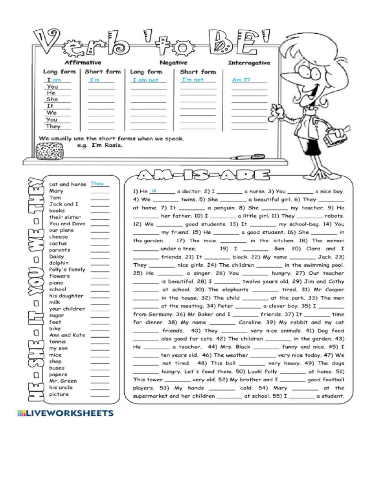 Verb To Be With PP Oculto | PDF