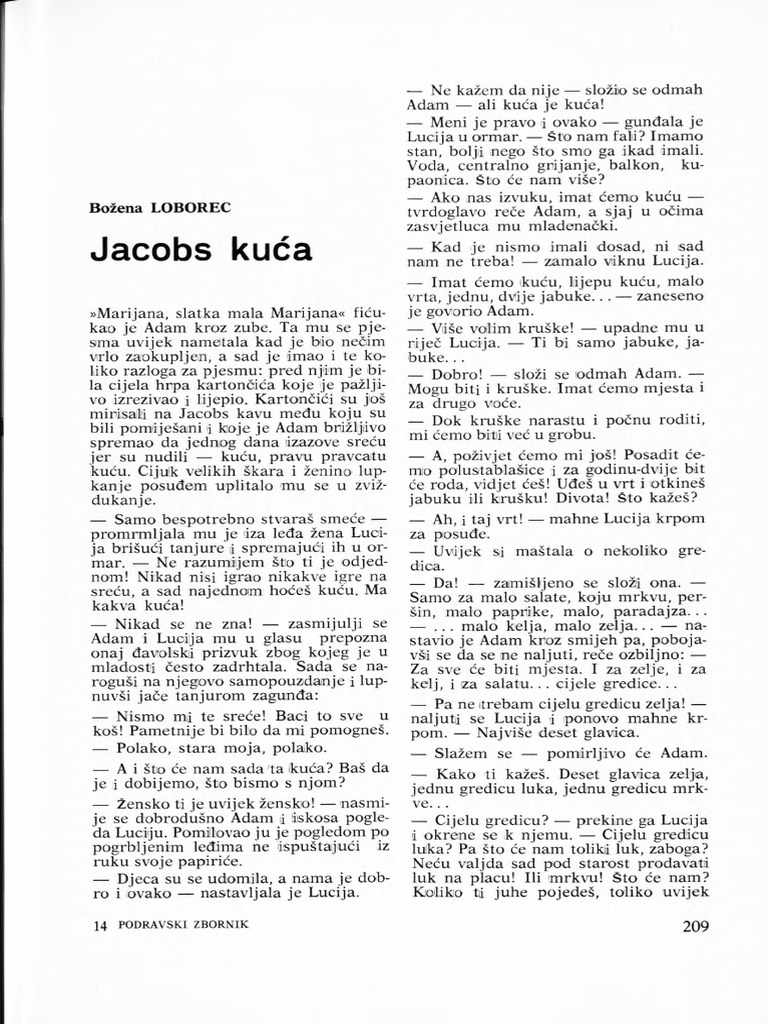 PZ - 1975 Jacobs Kuća | PDF