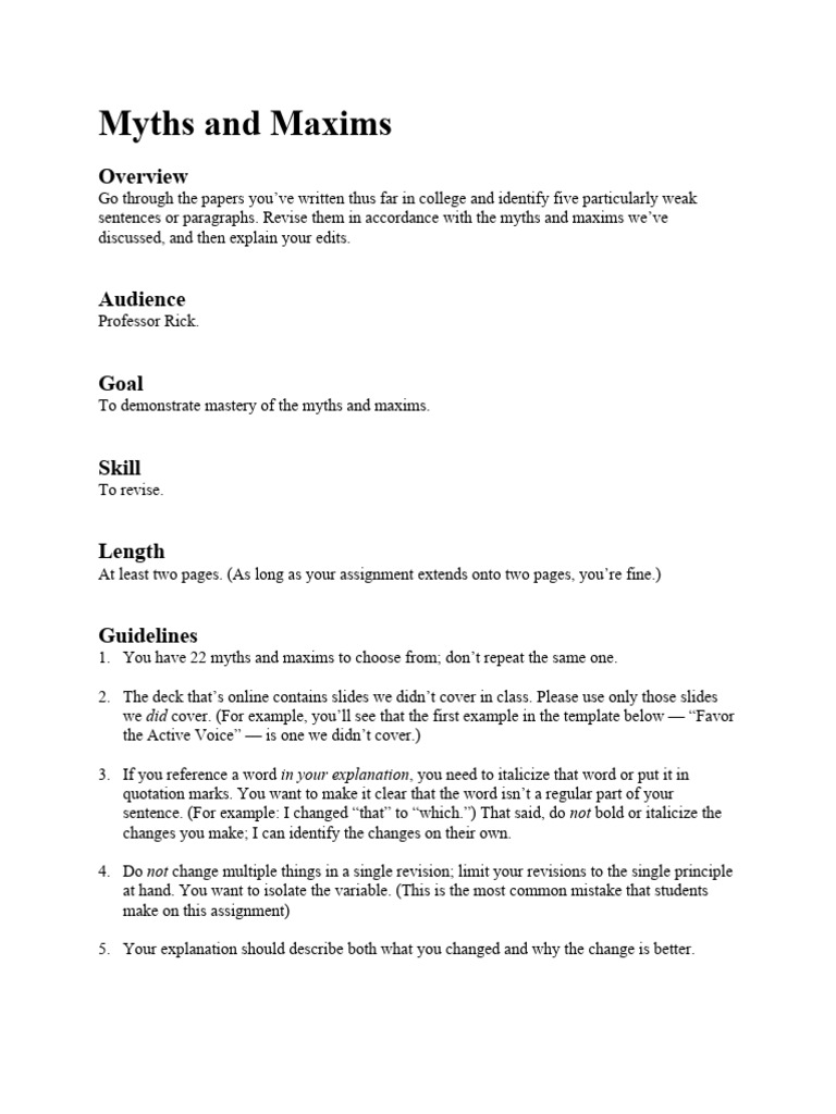 02 - Myths and Maxims | PDF | Human Communication | Cognitive Science