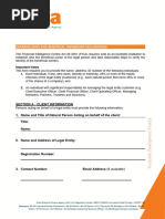 CDD Sample Forms for Regulated Dealers | PDF | Business | Private Law