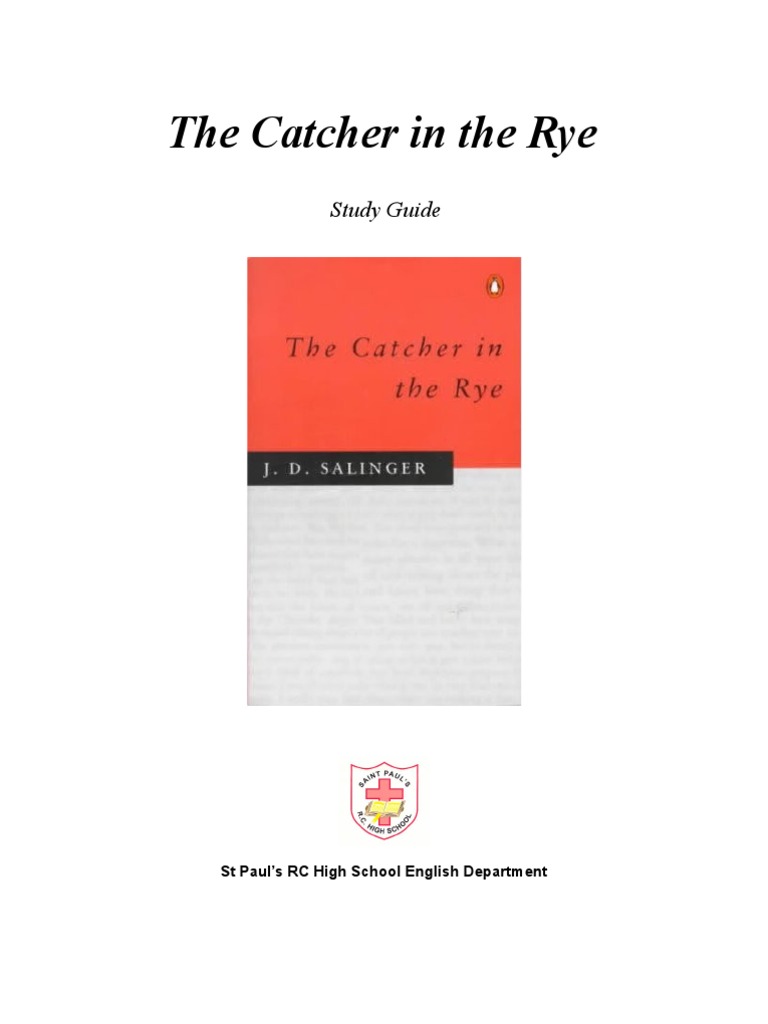 The Catcher in The Rye Unit | PDF | Narration | J. D. Salinger