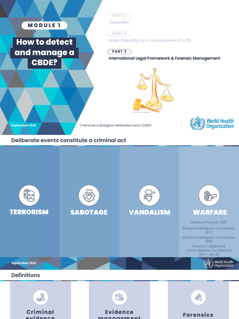 CBDE-LEVEL-2 Module1 Part3 en | PDF | Packaging And Labeling | Forensic Science