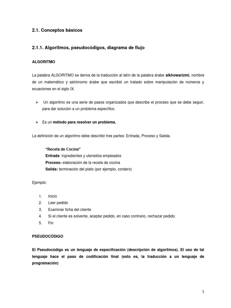 Manual de Logica de Programación | PDF