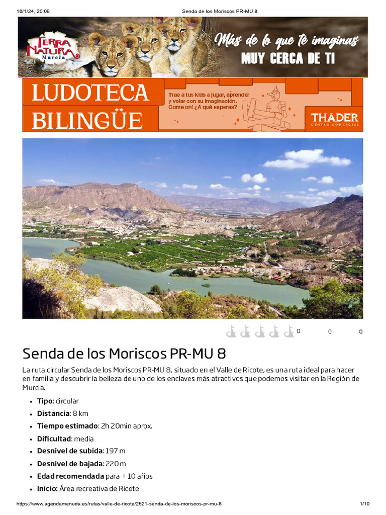 Senda de Los Moriscos PR-MU 8 | PDF